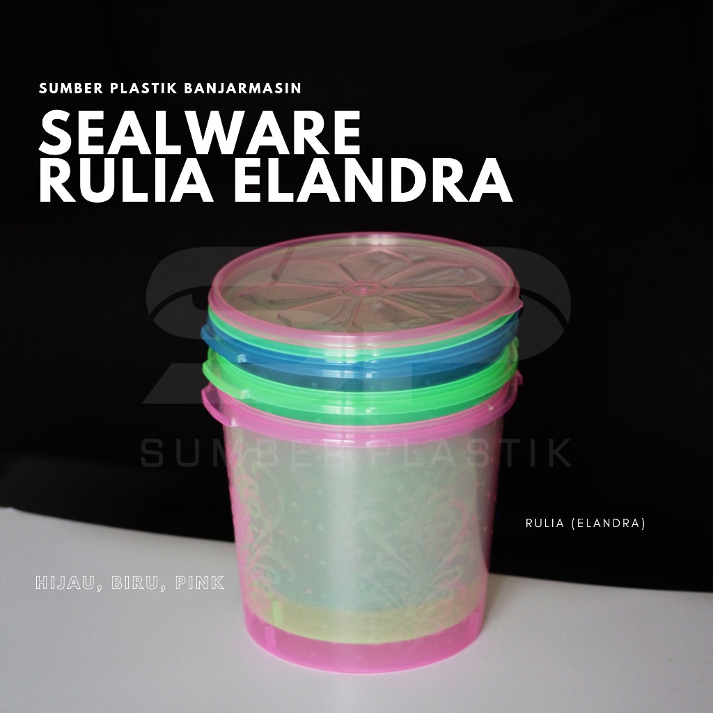 Jual Sealware Rulia 5 10 16 Liter Elandra Toples Makanan Wadah ...