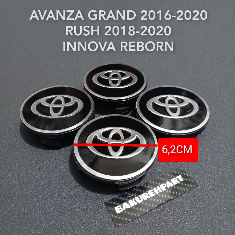 Jual Dop roda tutup velg mobil Avanza Grand 2016-2020 Rush 2018-2020 ...