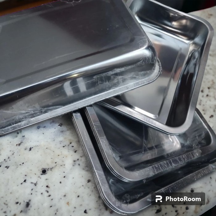 Jual Talam kotak stainless kedalaman -+6cm - lebih dalam | Shopee Indonesia