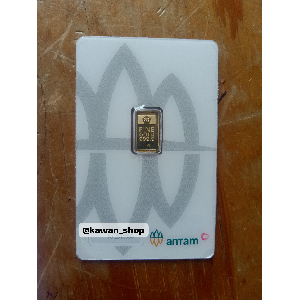 Jual LOGAM MULIA EMAS ANTAM 1 Gram (Gr) | Shopee Indonesia