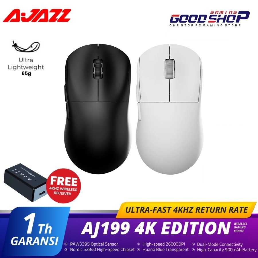 Jual AJAZZ AJ199 4K Edition - Gaming Mouse | Shopee Indonesia