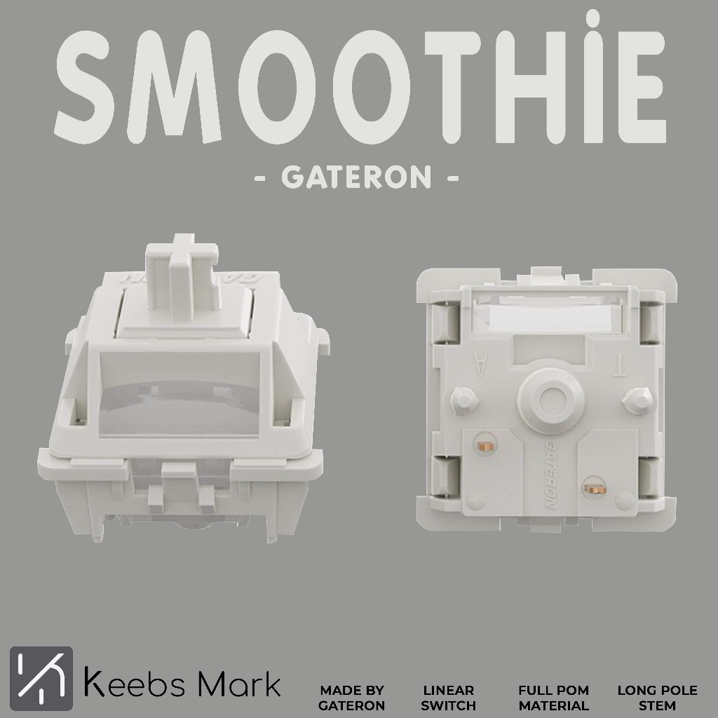 Jual Gateron Smoothie Linear Switch Mechanical Keyboard | Shopee Indonesia