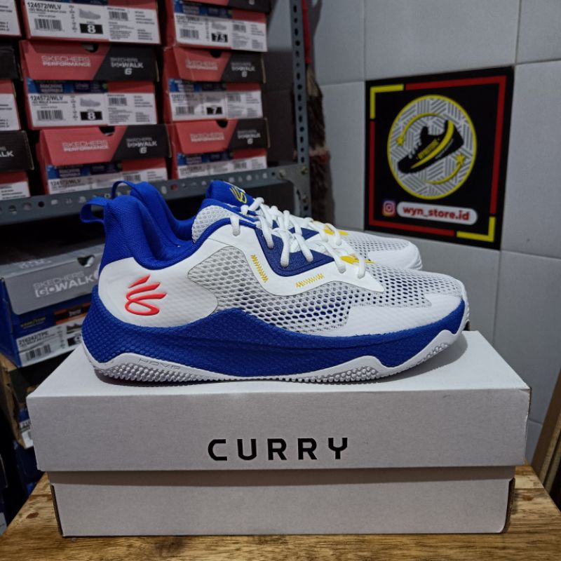 Jual Under Armour Curry HOVR Splash 3 AP - White | Shopee Indonesia