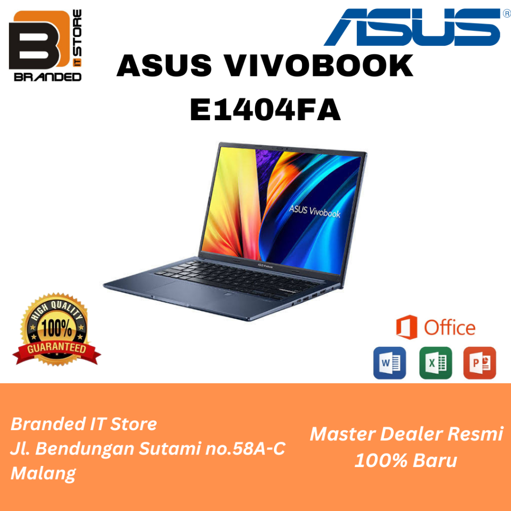 Jual Asus Vivobook Go 14 E1404FA-FHD351 /AMD Ryzen 3-7320U/8GB/512 ...