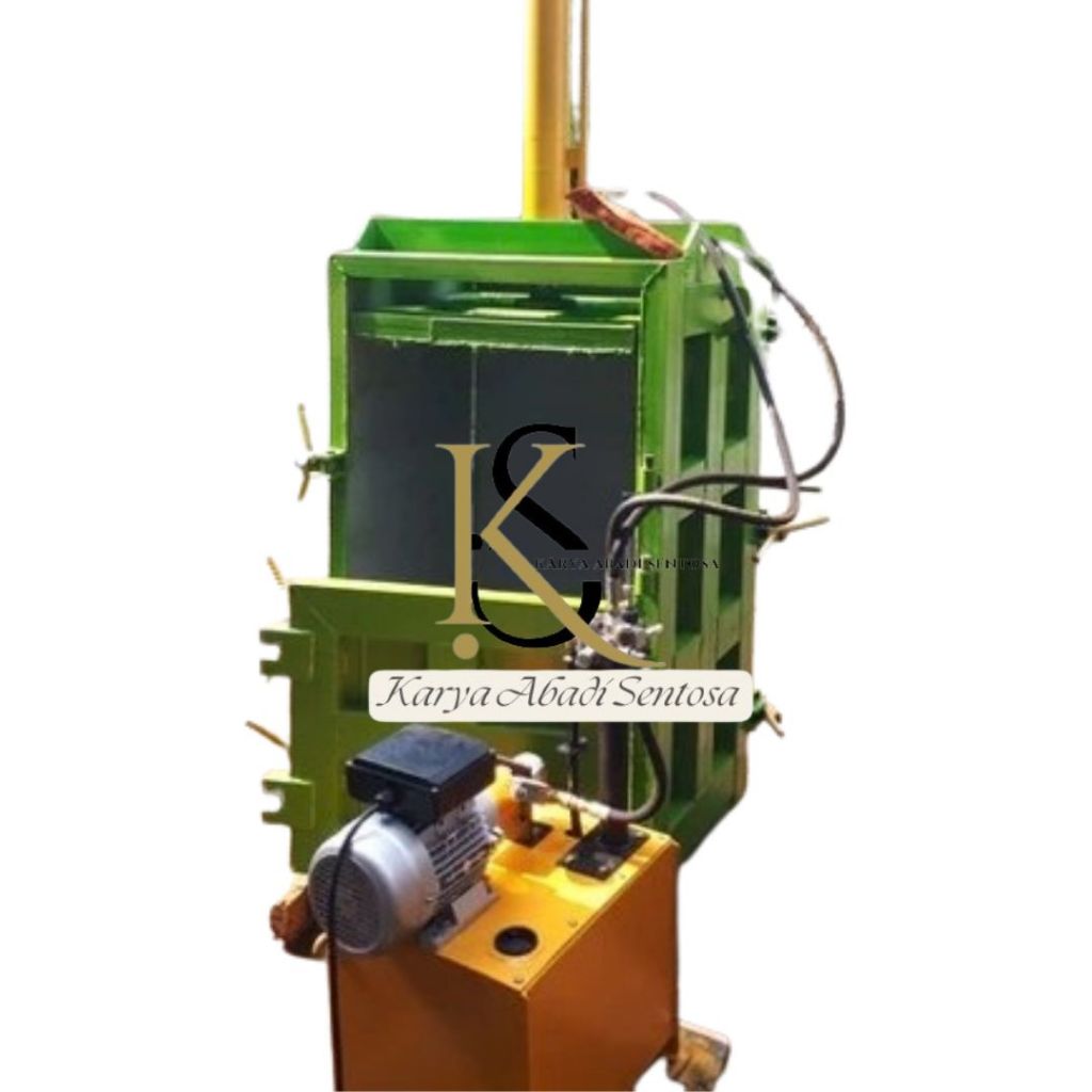 Jual Mesin Ball Press Hydraulic/Pres Kardus Botol Plastik Hirolik ...