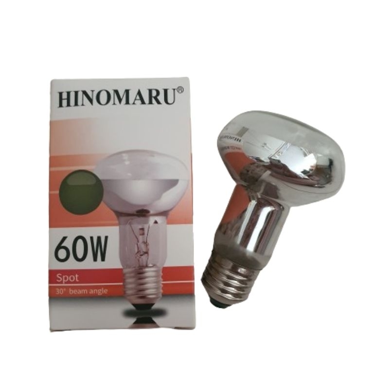 Jual Lampu Pengahangat Ayam / Makanan Lampu Pijar Spot 60 Watt Hinomaru ...