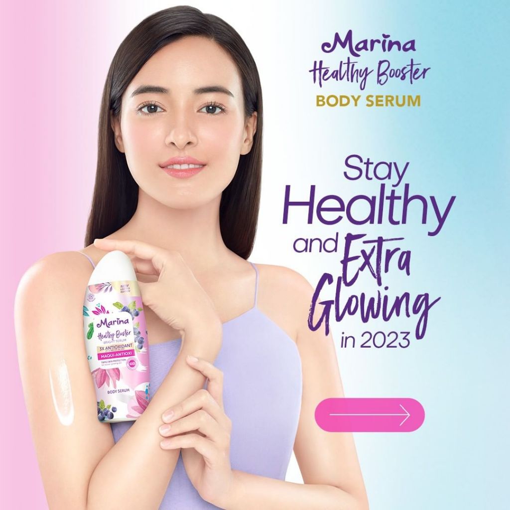 Jual MFI - Marina Healthy Booster Body Serum Series l Netto 185 mL ...