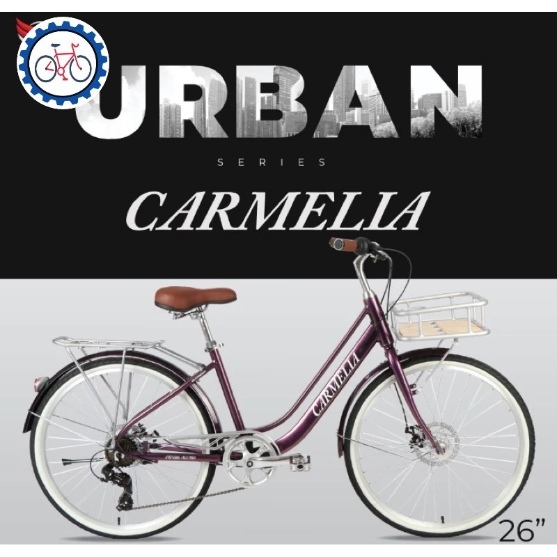 Jual SEPEDA URBAN CLASSIC VINTAGE CITYBIKE MEREK ELEMENT CARMELIA ...