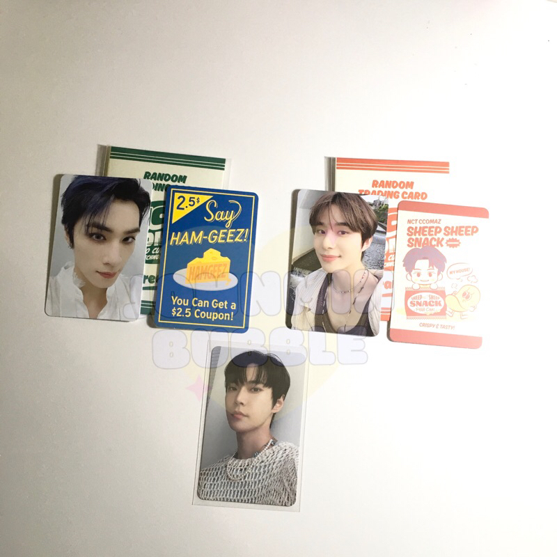 Jual photocard pc nct 127 dream ccomaz trading card unsealed selca ...