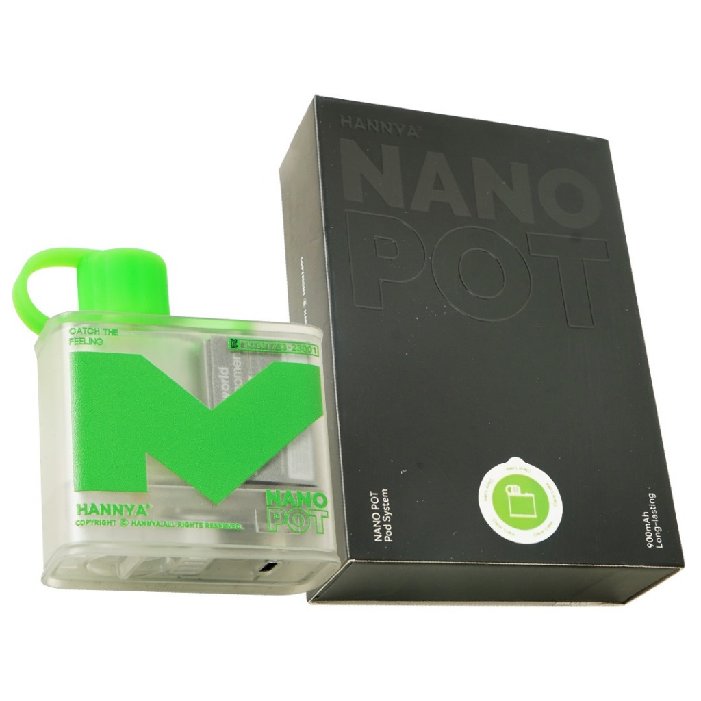 Jual Pod Vape Hannya Nano Pot 900mAh 16.2W Pod Kit Authentic By ...