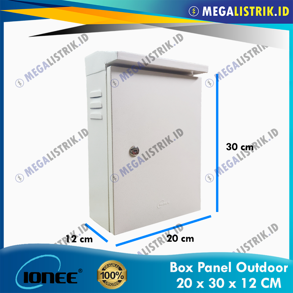 Jual IONEE BOX PANEL OUTDOOR 20 X 30 X 12 KUNCI PUTAR / KOTAK KABINET ...