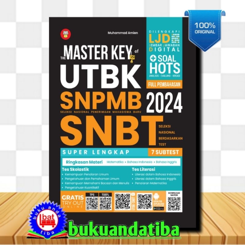 Jual Buku The Master Key Of Utbk Snpmb Snbt 2024 Shopee Indonesia
