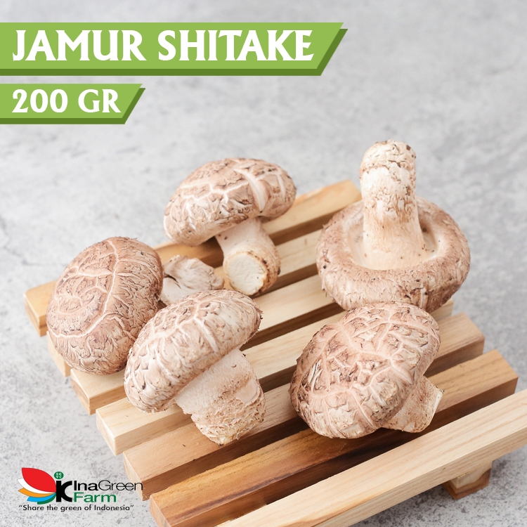 Jual Inagreen Farm Bandung Jamur Shitake Fresh | Shopee Indonesia