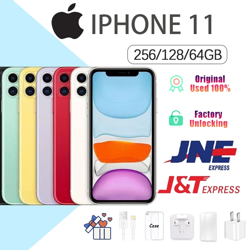 Jual APPLE IPHONE 11 256GB/128GB/64GB ORIGINAL MULUS GOOD CONDITIONS NO RECOND NO REFURBISH ...