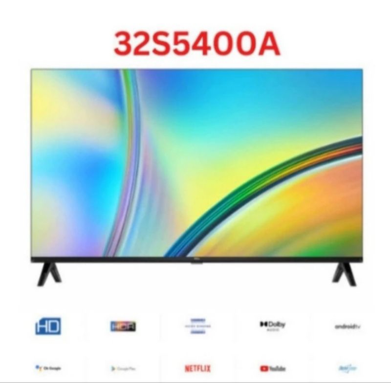 Jual LED Smart Android TV TCL 32" 32S5400A | 32 inch in 32S5400 bezel ...