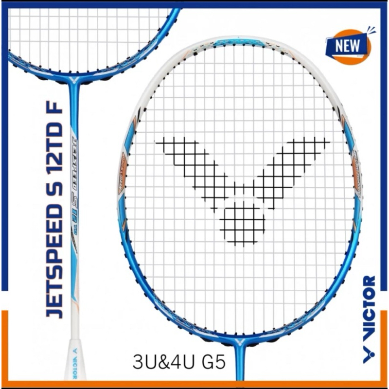 Jual Raket Badminton Victor Jetspeed 12 TD F / JS 12 TD F / JS12 TD ...