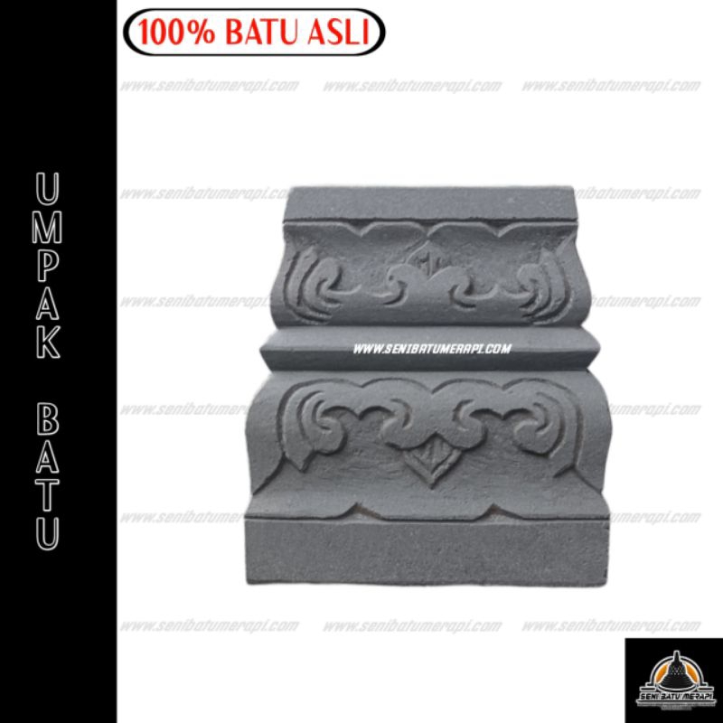 Jual Umpak Batu Ukiran ukuran 30x30x19 | Shopee Indonesia