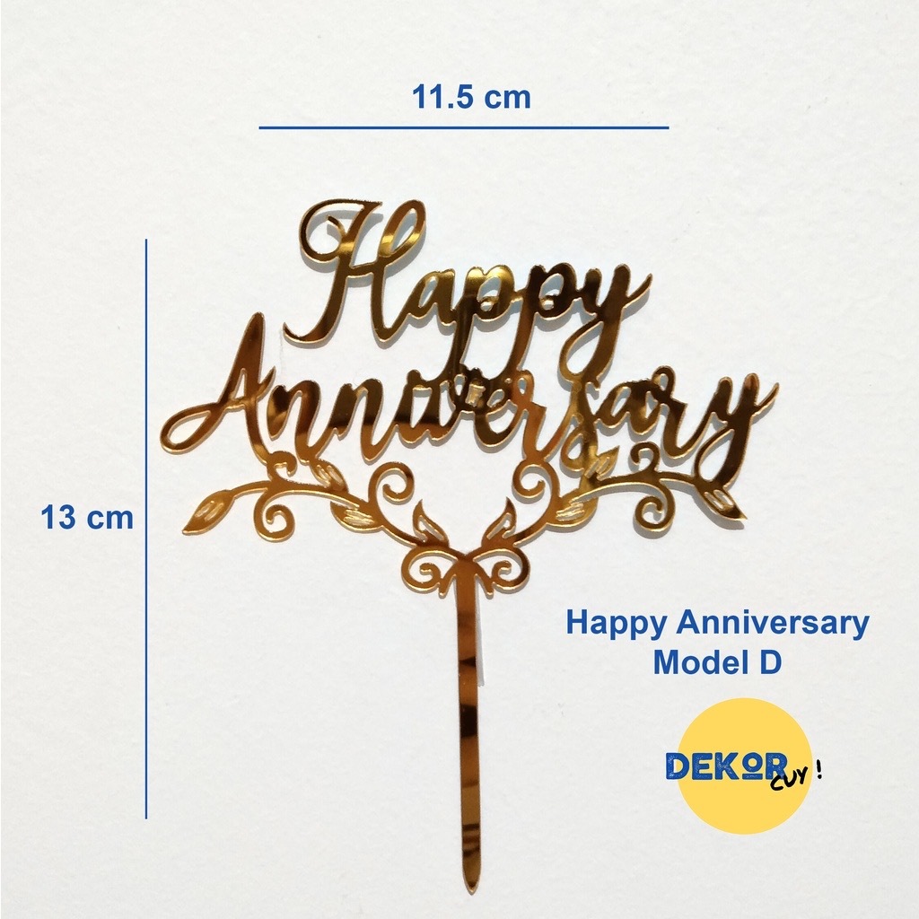 Jual CAKE TOPPER (LOVE STORY) / cake topper ulang tahun akrilik ...