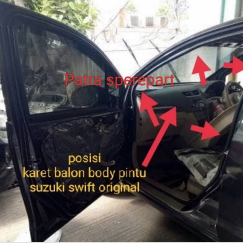 Jual karet balon pintu peredam pintu mibil universal original | Shopee ...
