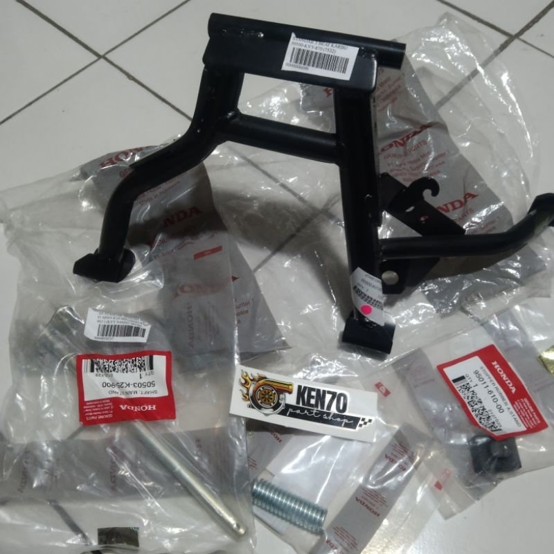 Jual standar tengah standar 2 Honda beat karbu original ahm | Shopee ...