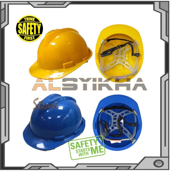 Jual Helm Safety proyek 1 set helm dan inner dalaman Helm proyek murah ...