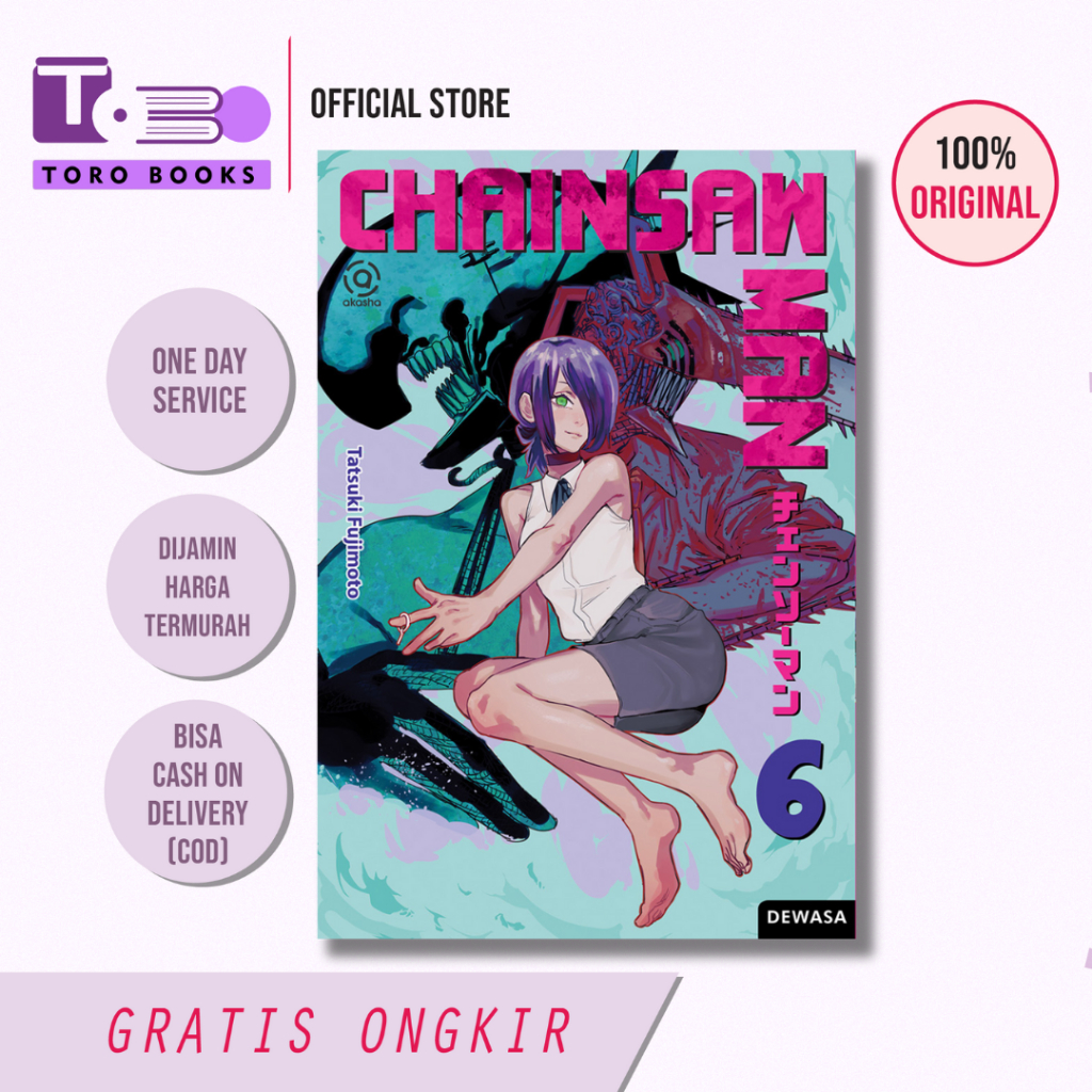 Jual Komik Seri : AKASHA : CHAINSAW MAN 06 | Shopee Indonesia