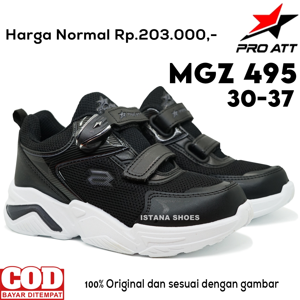 Jual SEPATU PRO ATT MGP 457 V MAGNET, SEPATU SEKOLAH ANAK LAKI LAKI ...