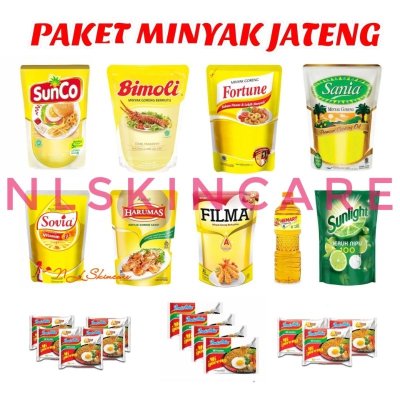 Jual [TERLARIS] PAKET MINYAK GORENG ALl MERK & MIE GORENG MURAH AREA ...