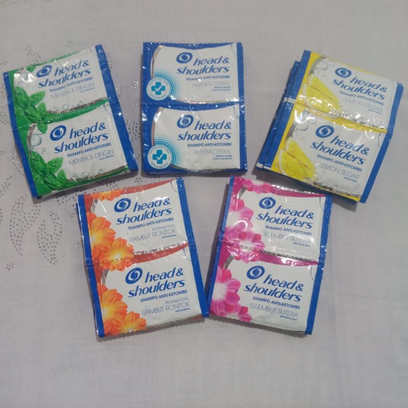 Jual sampo head and shoulder rencengan | Shopee Indonesia