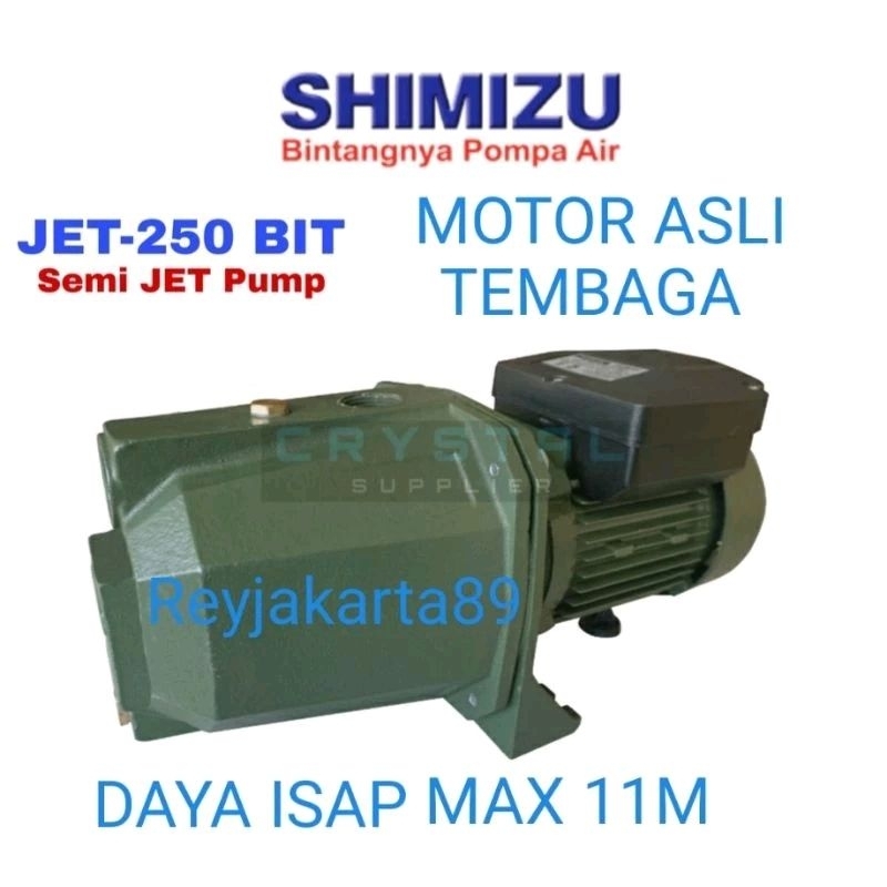Jual Shimizu Pompa Air Semi Jet Pump 250 BIT - 308 BIT PROMO TERMURAH | Shopee Indonesia
