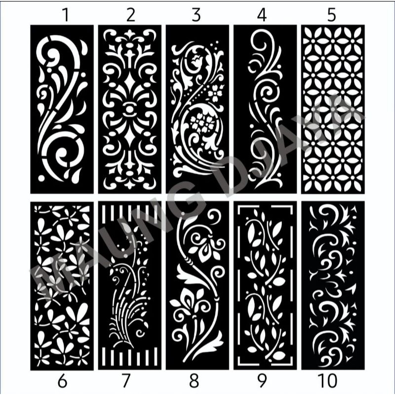 Jual Plat Cutting Laser Plat Cutting Plasma Ukuran 80 x 30 Tebal 1.5 mm ...