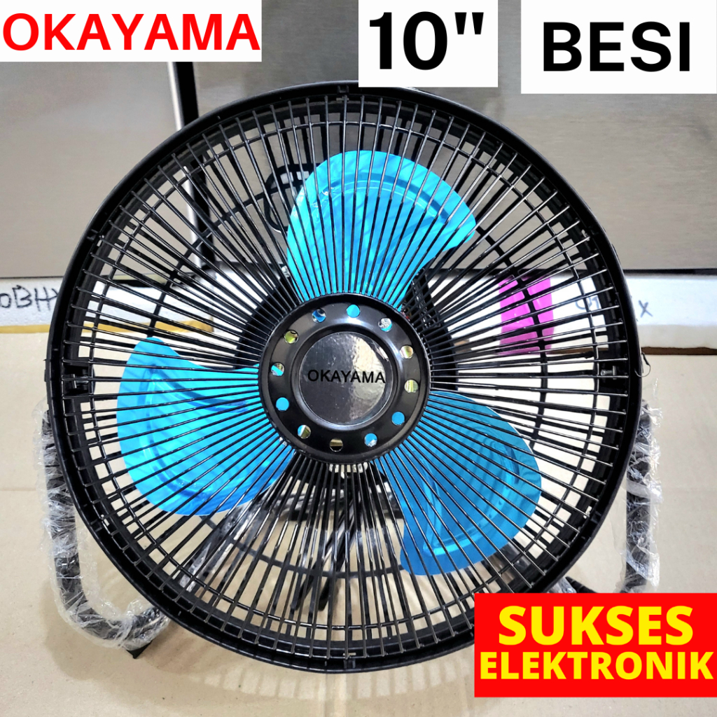 Jual KIPAS DUDUK BESI OKAYAMA 10IN 1 ARAH / 10INCH / 10 INC KIPAS BESI ...