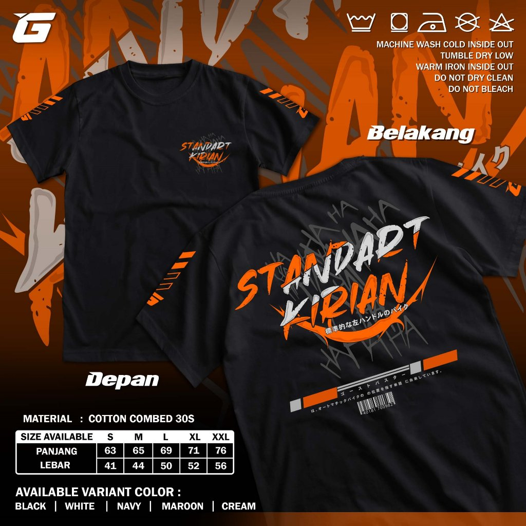 Jual Kaos Racing Standar Kirian Motor Matic Gank Modification Indonesia ... Jual Kaos Racing Standar Kirian Motor Matic Gank Modification Indonesia ...