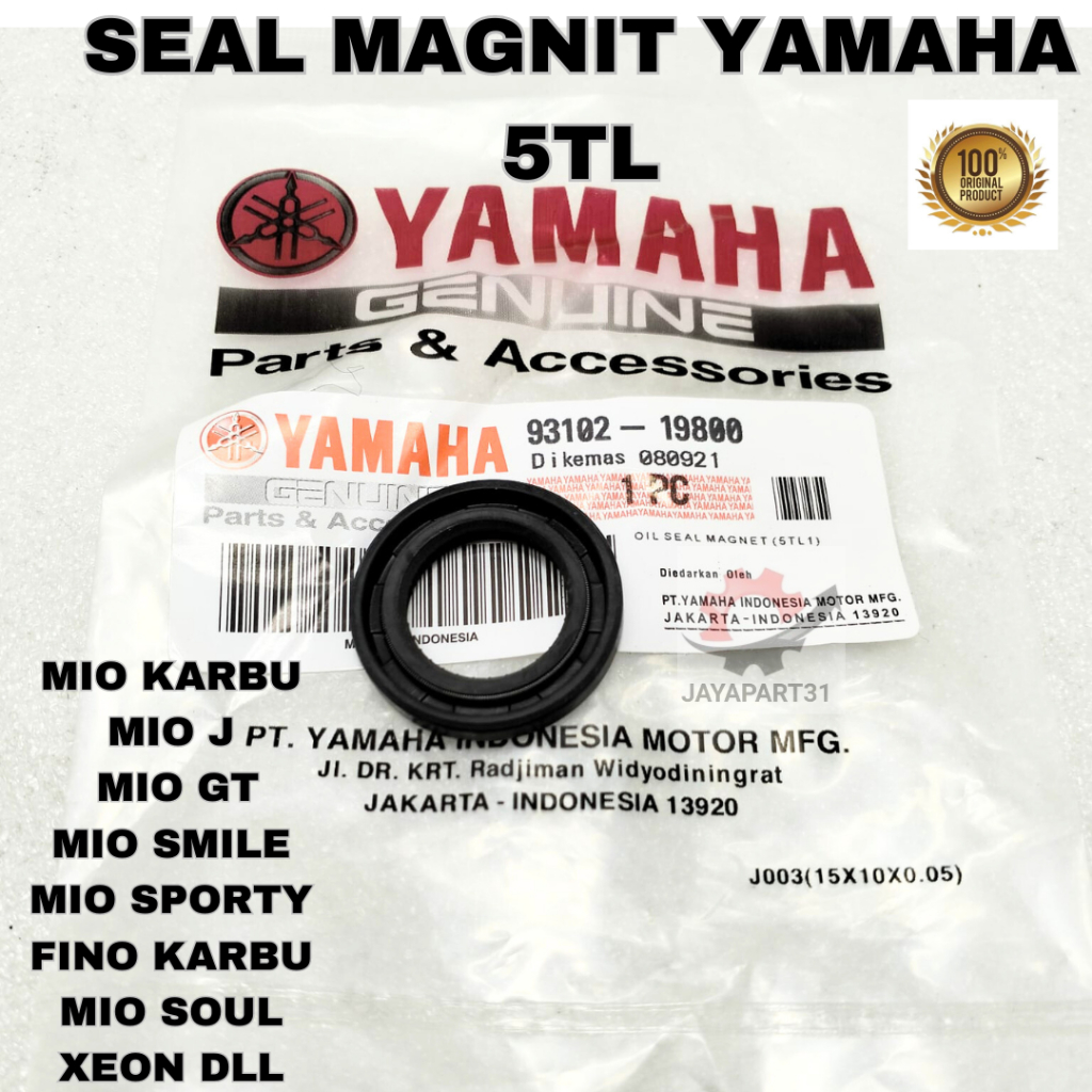 Jual SEAL MAGNIT SIL MAGNET YAMAHA 5TL MIO J, MIO GT , MIO KARBU, XEON , FINO ,XRIDE | Shopee ...