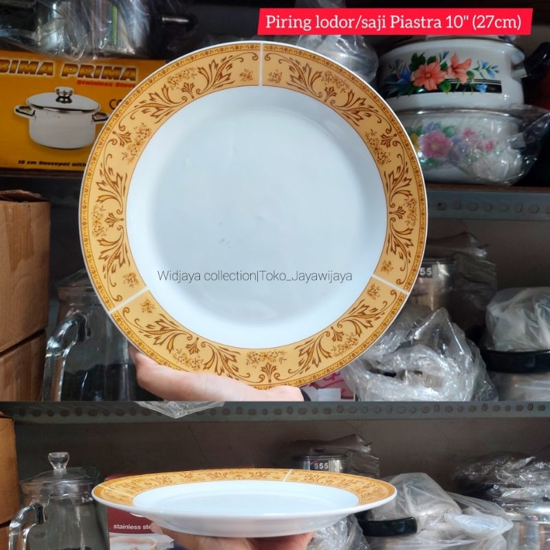 Jual Piring Pastra fine Porcelain 10.5"/ piring keramik/piring Saji ...