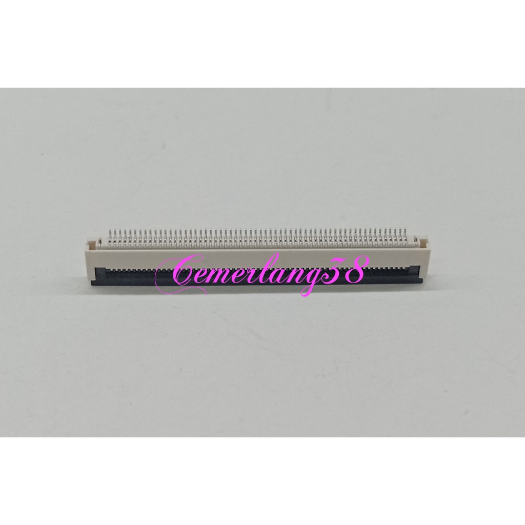 Jual Soket Konektor Kabel Flexible FFC FPC 60 pin 0.5mm Socket 60 Pin ...