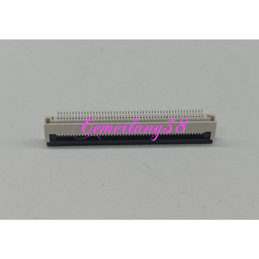 Jual Soket Konektor Kabel Flexible FFC FPC 50 pin 0.5mm Socket 50 Pin ...