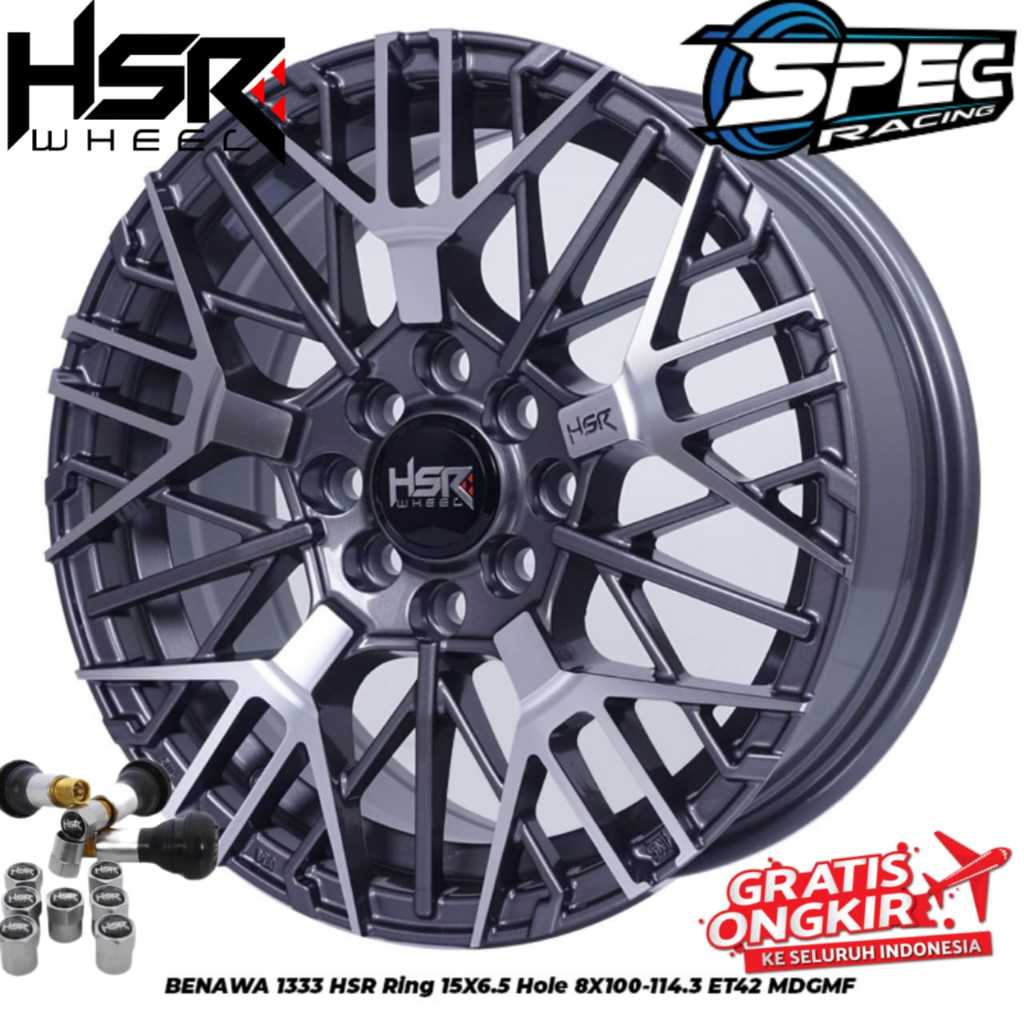 Jual Velg Mobil Racing Ring 15 Untuk Accord VTI Vios Calya Ayla Jazz Avanza Xenia Livina Evalia ...