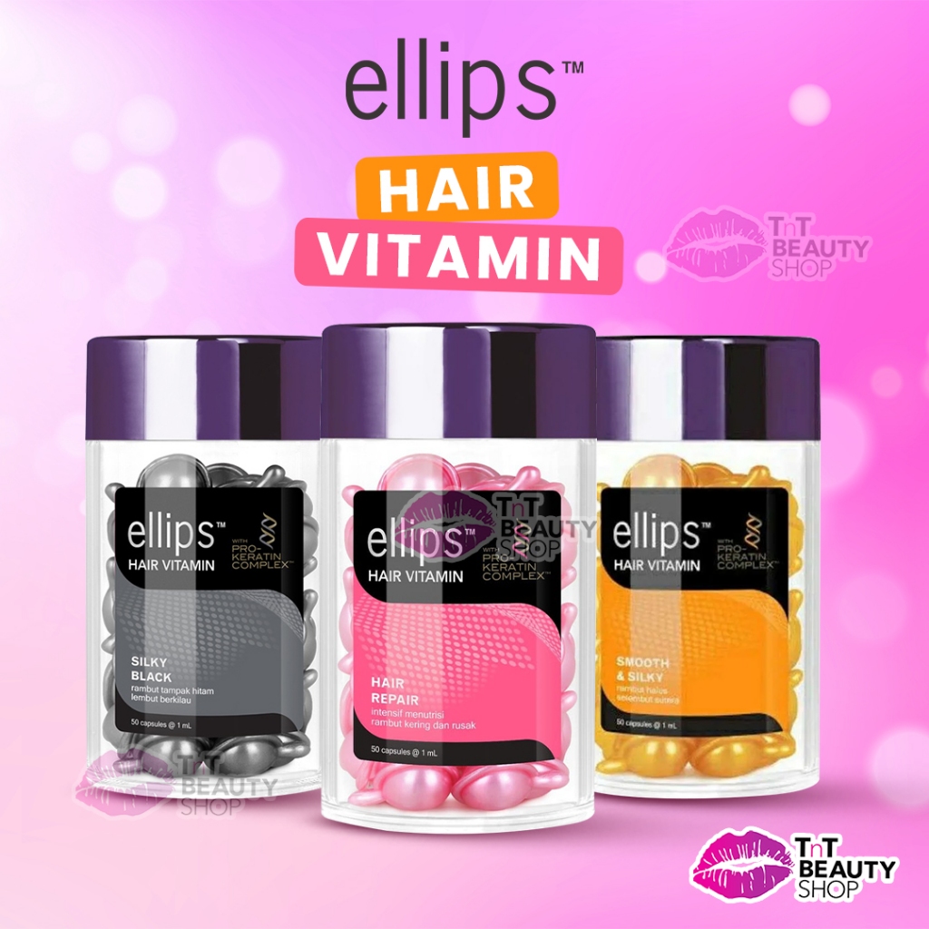 Jual ELIPS HAIR VITAMIN PRO KERATIN COMPLEX Ellips ( ISI 50 BUTIR ...
