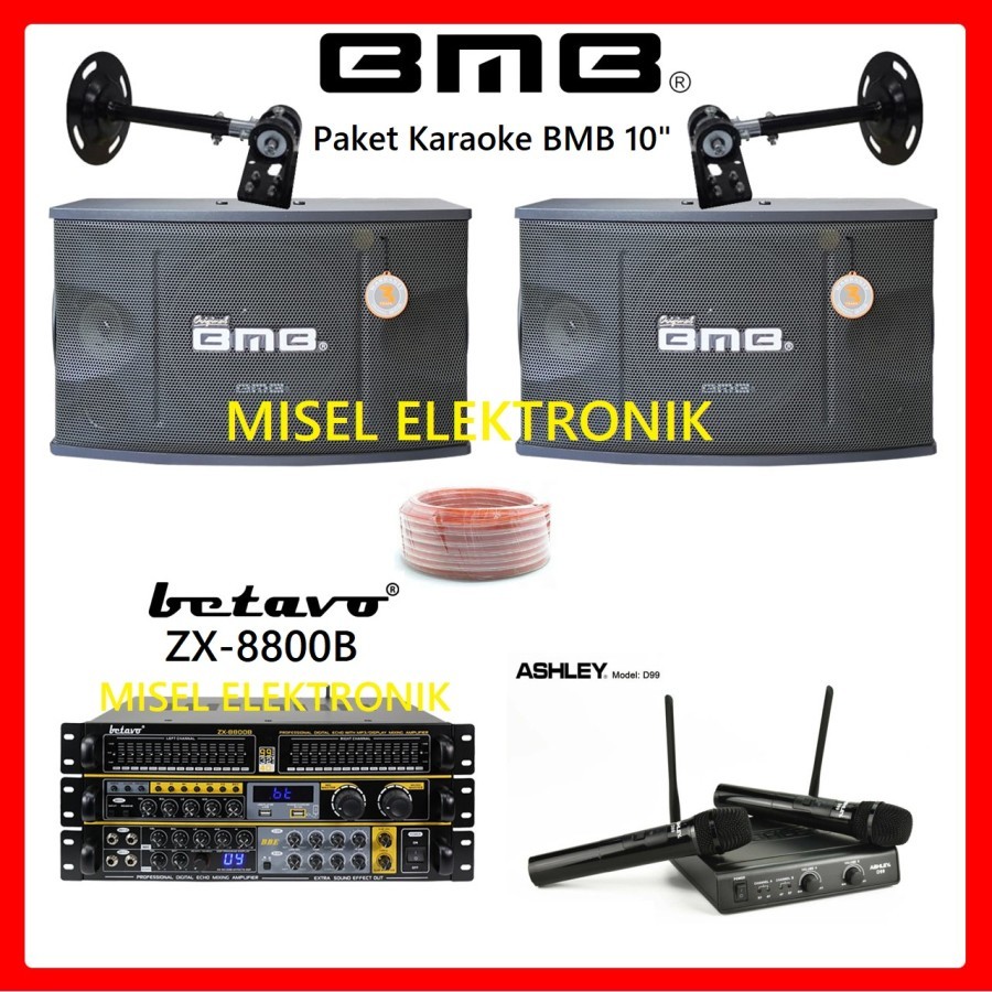 Jual Paket Karaoke Rumah BMB 10 Inch CS450V Ampli Karaoke 500W ...