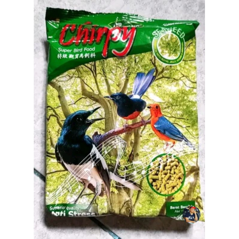 Jual voer chirpy SEEWED 250 gram pakan burung | Shopee Indonesia