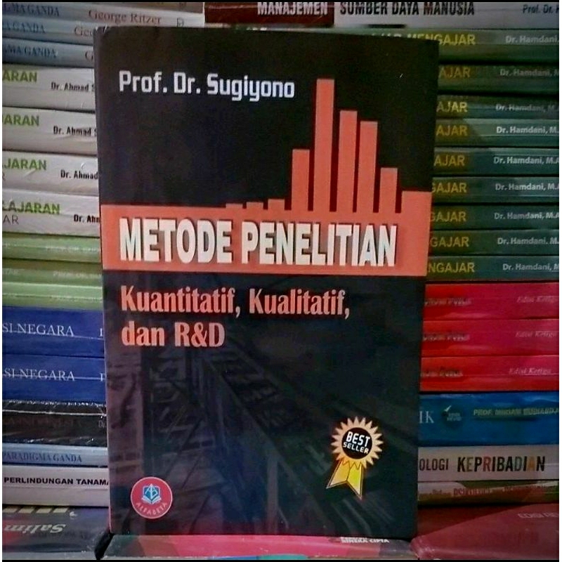 Jual Buku METODE PENELITIAN KUANTITATIF, KUALITATIF dan R&D (Prof ...