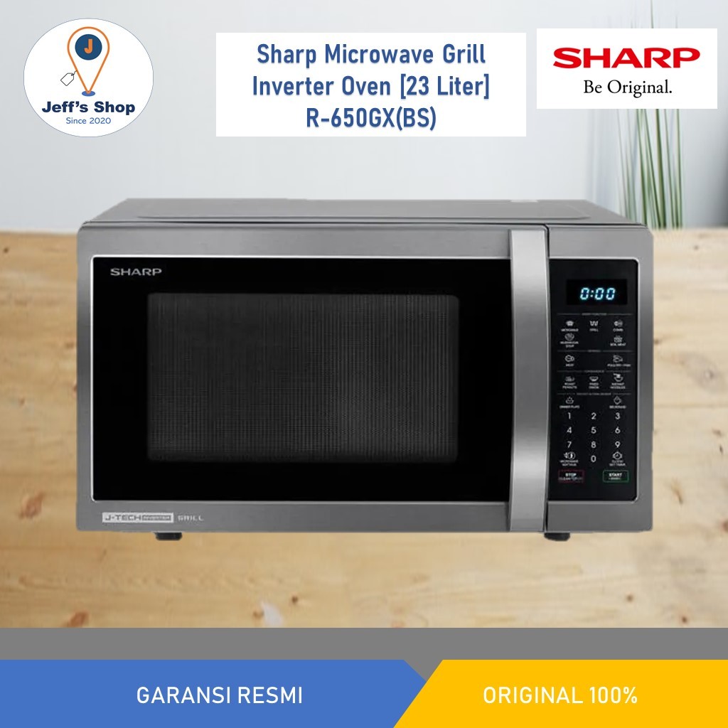 Jual Sharp Microwave Grill Inverter Oven [23 Liter] R 650GX(BS ...