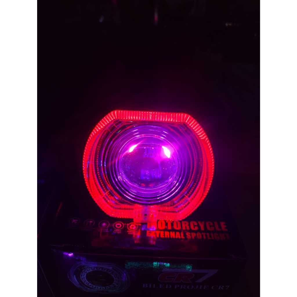 Jual Lampu utama Led biled laser cut off lengkap devil 30 watt + shroud ...