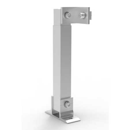 Jual Mounting Panel Surya Bracket Rear Leg Adjustable 220 mm | Shopee ...