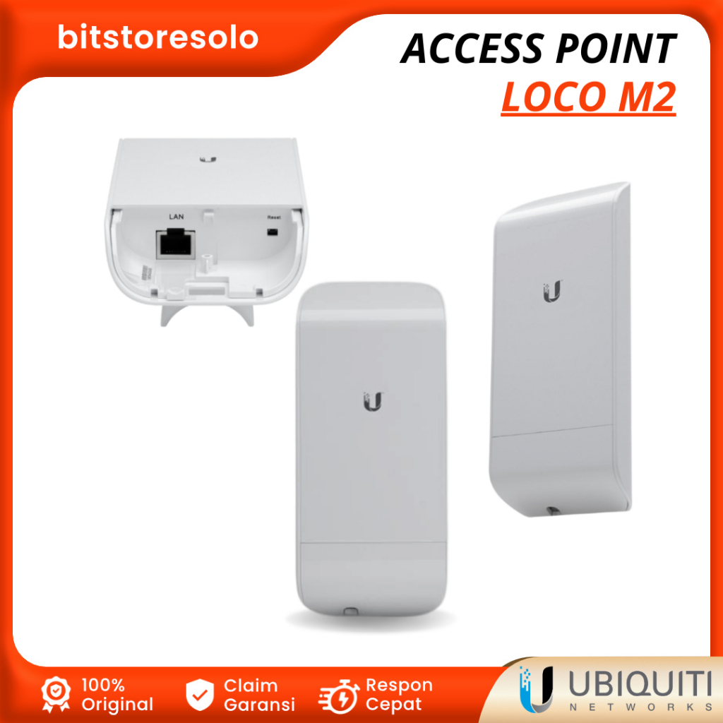 Jual Access Point Outdoor Ubiquiti Nano Station LOCO M2 2.4Ghz | Shopee ...