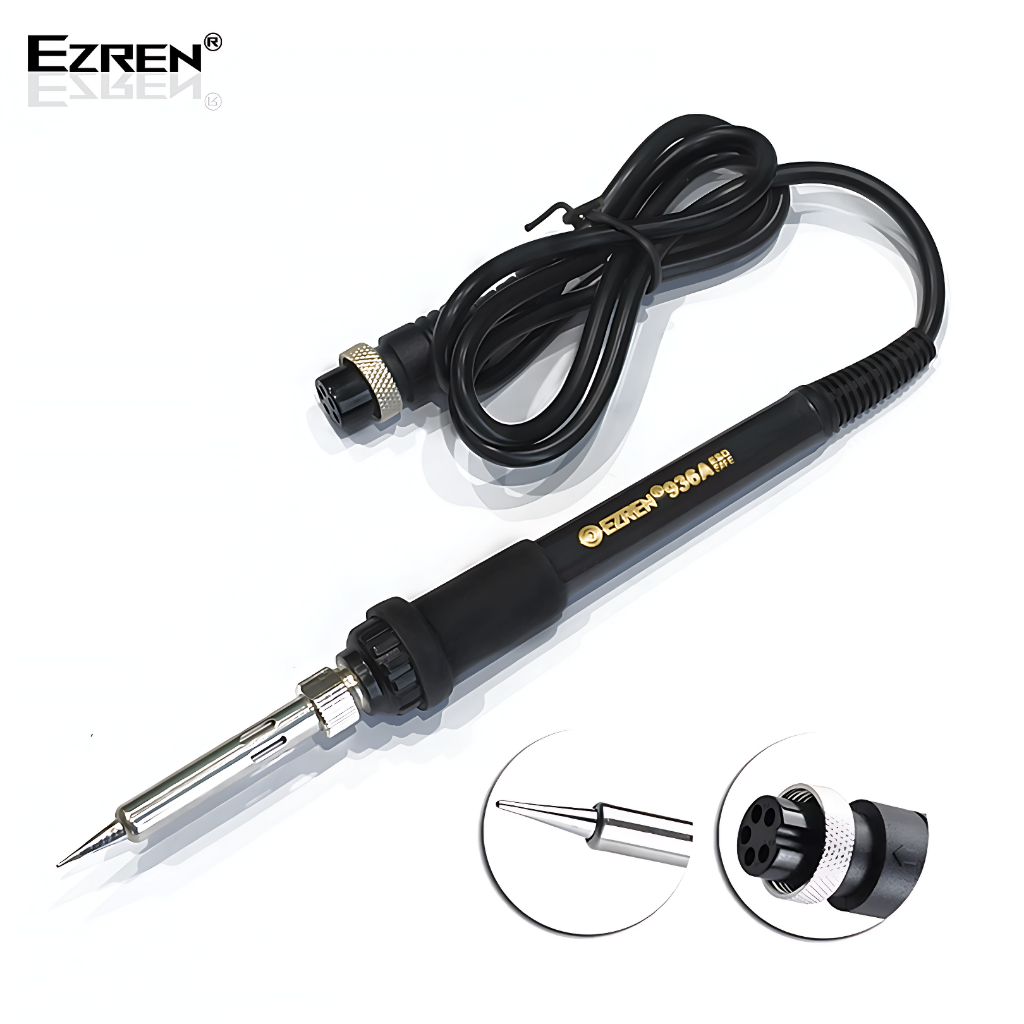 Jual Ezren Gagang Soldering Station 936A Ceramic 60w 5 Pin Famele ...