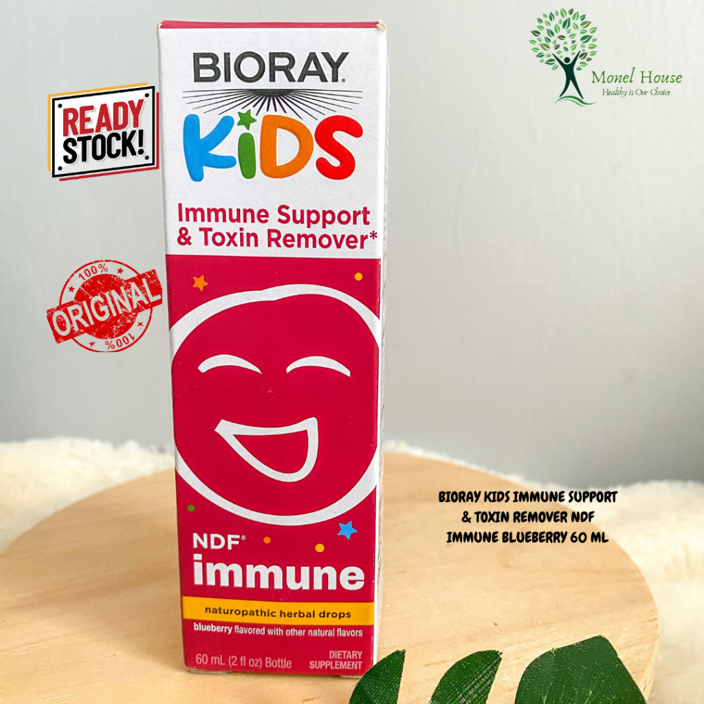 Jual [READY STOCK] BIORAY KIDS IMMUNE SUPPORT & TOXIN REMOVER BLUEBERRY ...