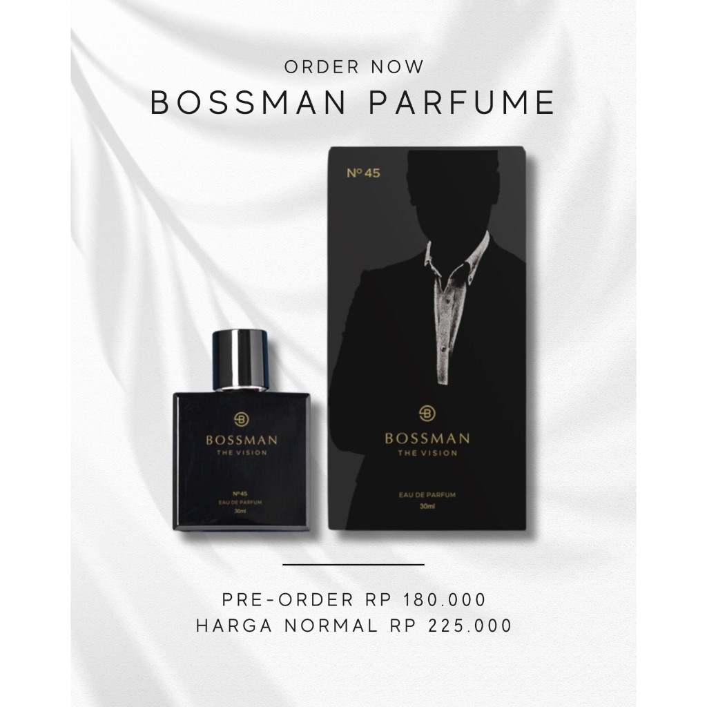 Jual BOSSMAN THE VISION No 45 [ORIGINAL PARFUME] | Shopee Indonesia