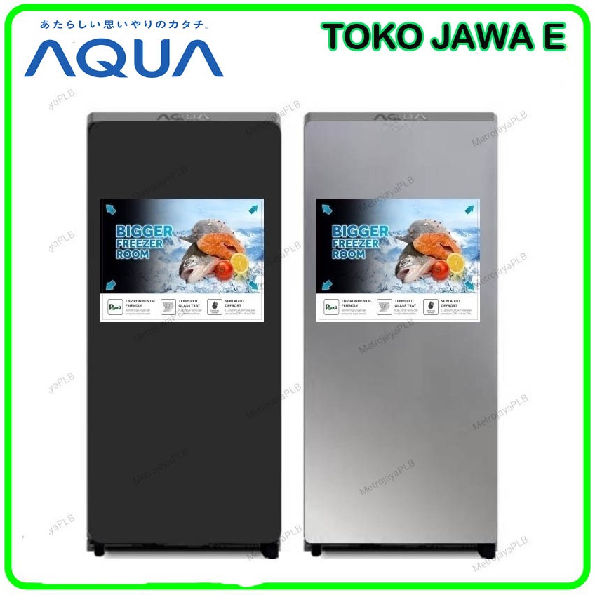 Jual KULKAS 1 PINTU AQUA JAPAN AQR 205 MLS/MDS Kapasitas 165 Liter | Shopee Indonesia